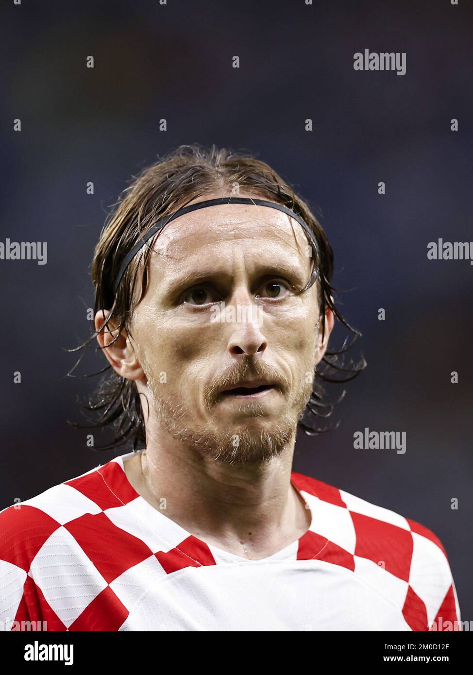 doha, Qatar, 06/12/2022, AL WAKRAH - Luka Modric of Croatia during the ...