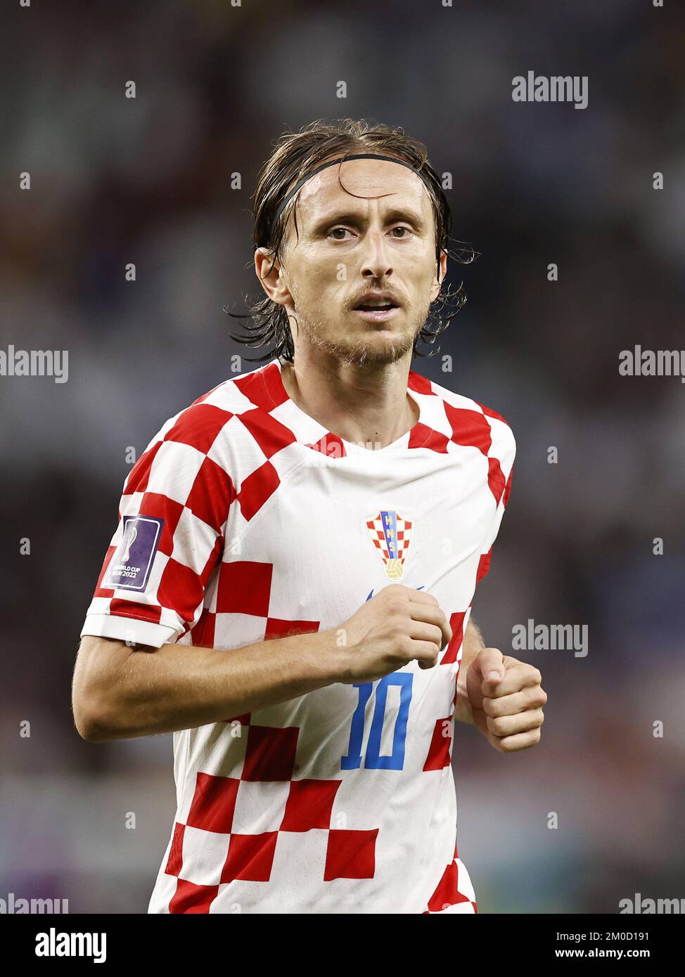 doha, Qatar, 06/12/2022, AL WAKRAH - Luka Modric of Croatia during the ...