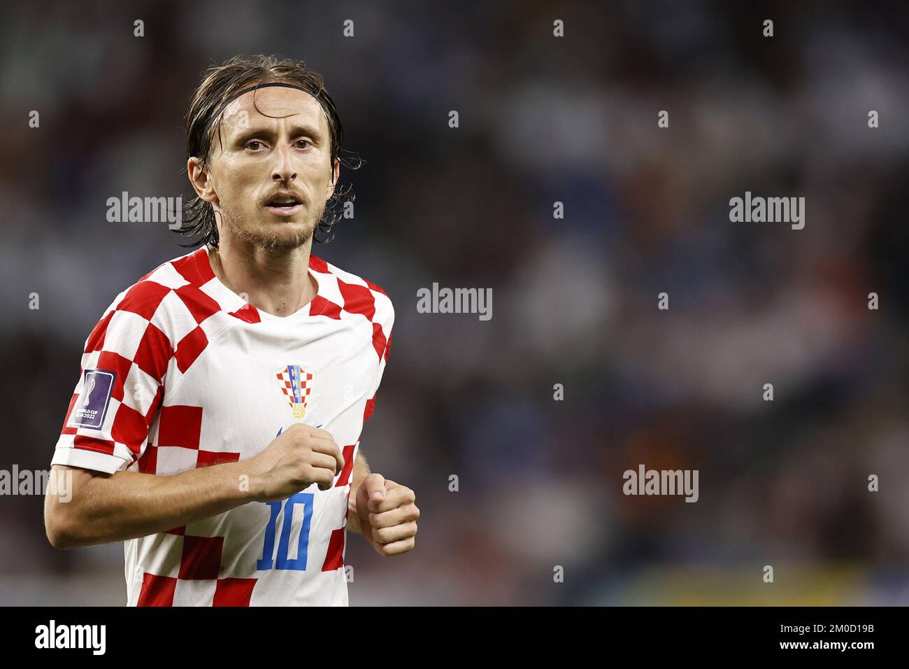 doha, Qatar, 06/12/2022, AL WAKRAH - Luka Modric of Croatia during the ...