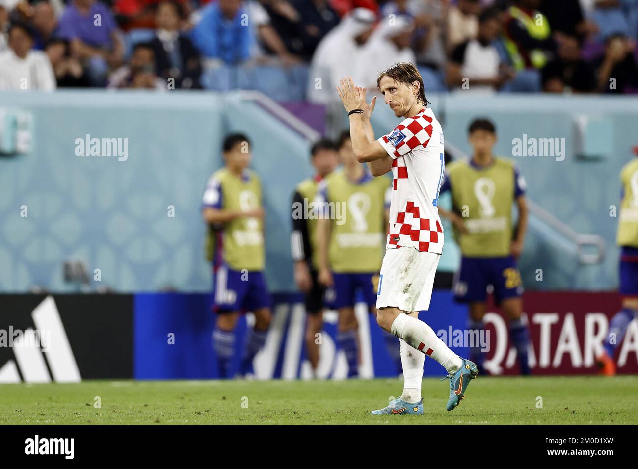 doha, Qatar, 06/12/2022, AL WAKRAH - Luka Modric of Croatia during the ...