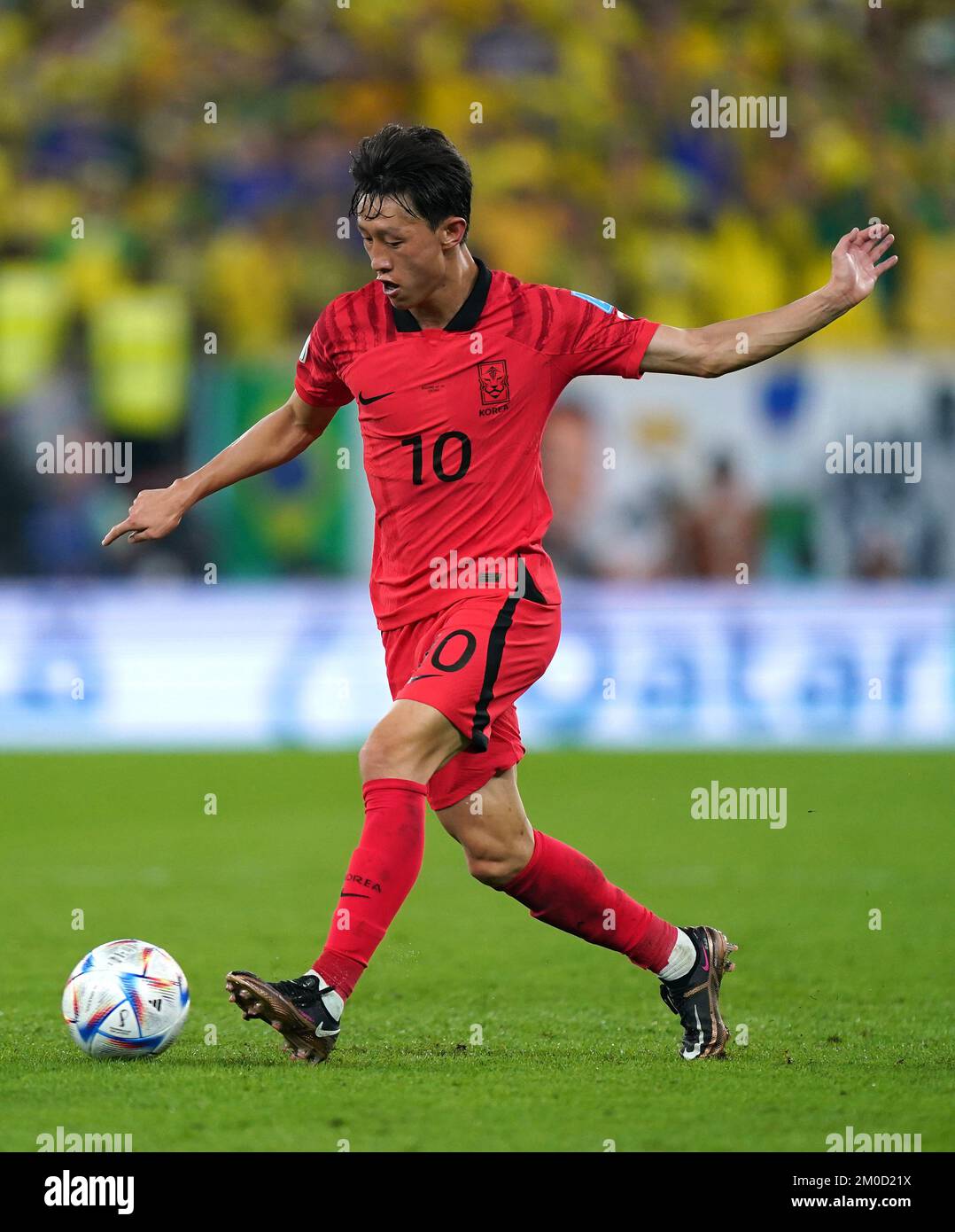 South Koreas Lee Jae Sung During The Fifa World Cup Round Of Sixteen