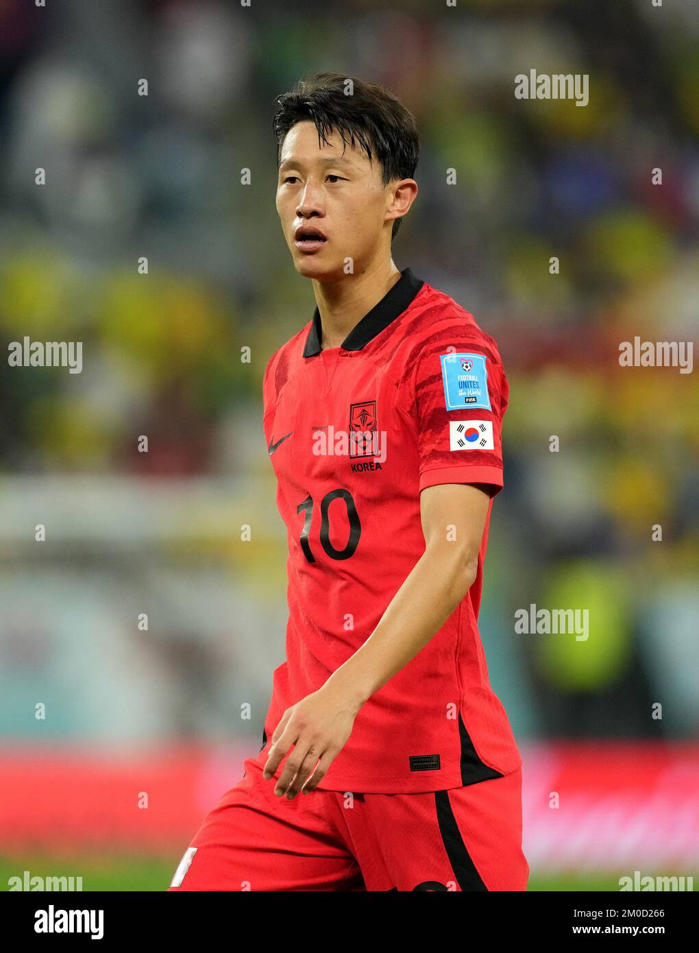 South Korea's Lee Jae-sung during the FIFA World Cup Round of Sixteen ...
