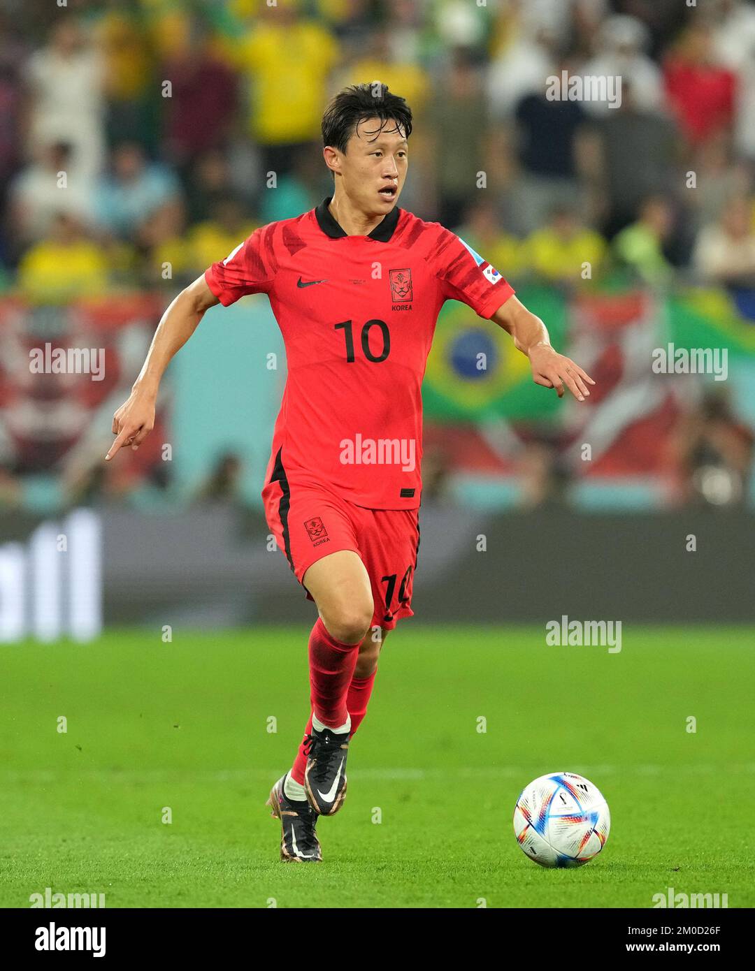 South Korea's Lee Jae-sung during the FIFA World Cup Round of Sixteen ...