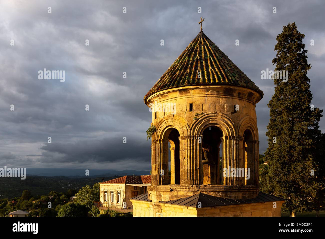 Gelati Monastery belfry (bell tower), medieval monastic complex near ...