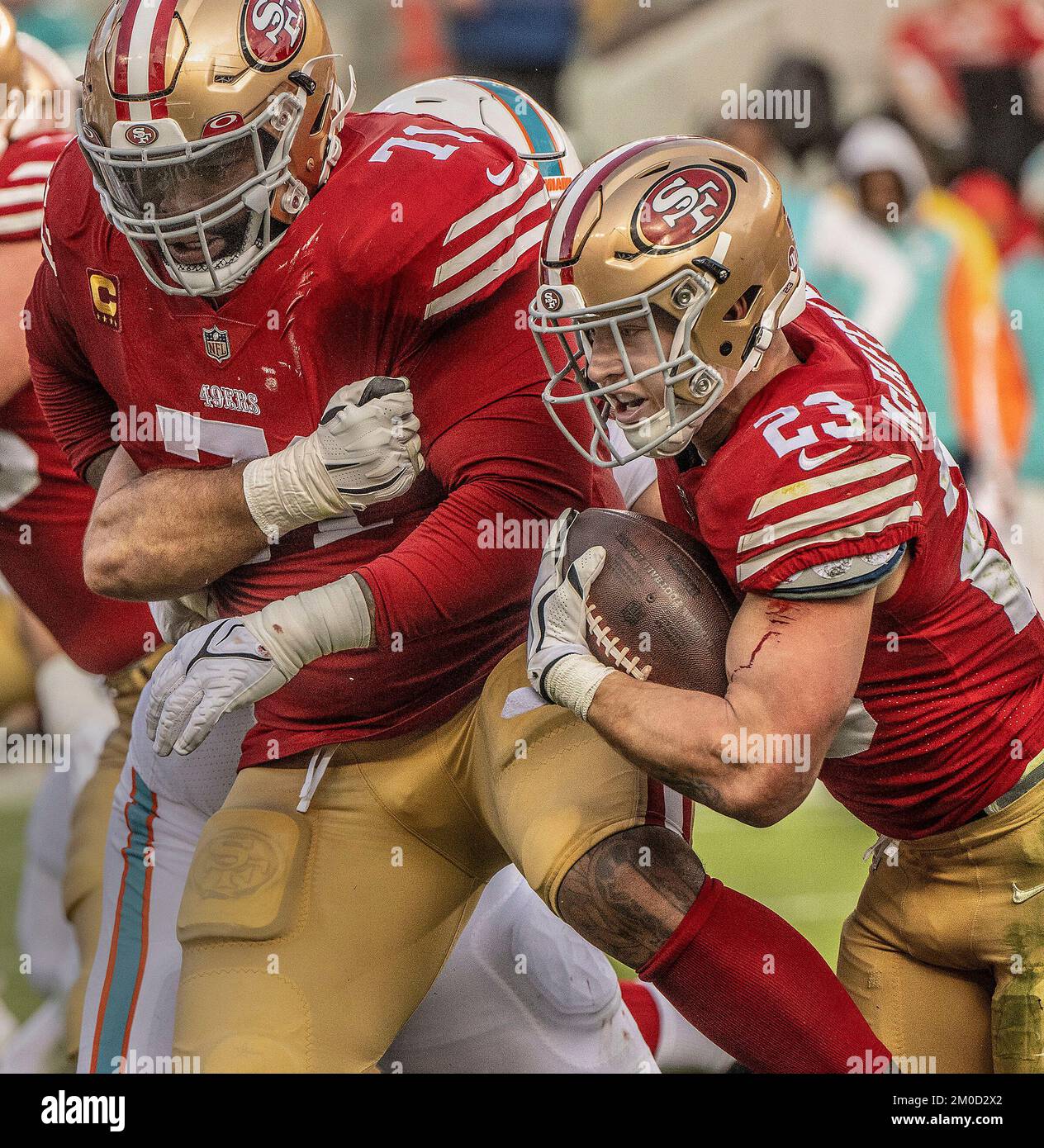 Christian mccaffrey 49ers hi-res stock photography and images - Alamy