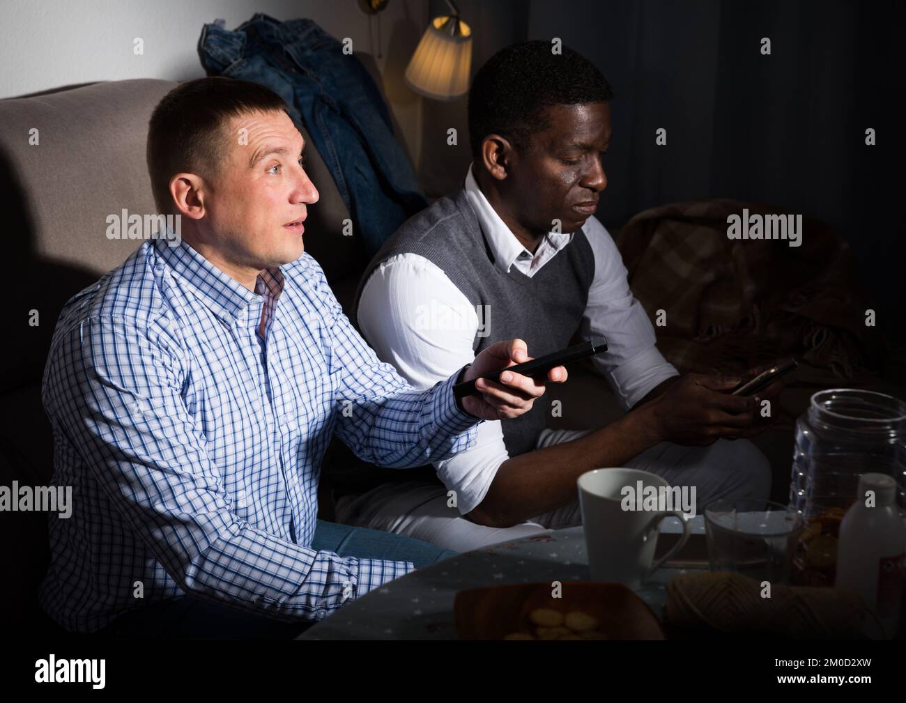 Watching the neighbours hi-res stock photography and images - Alamy