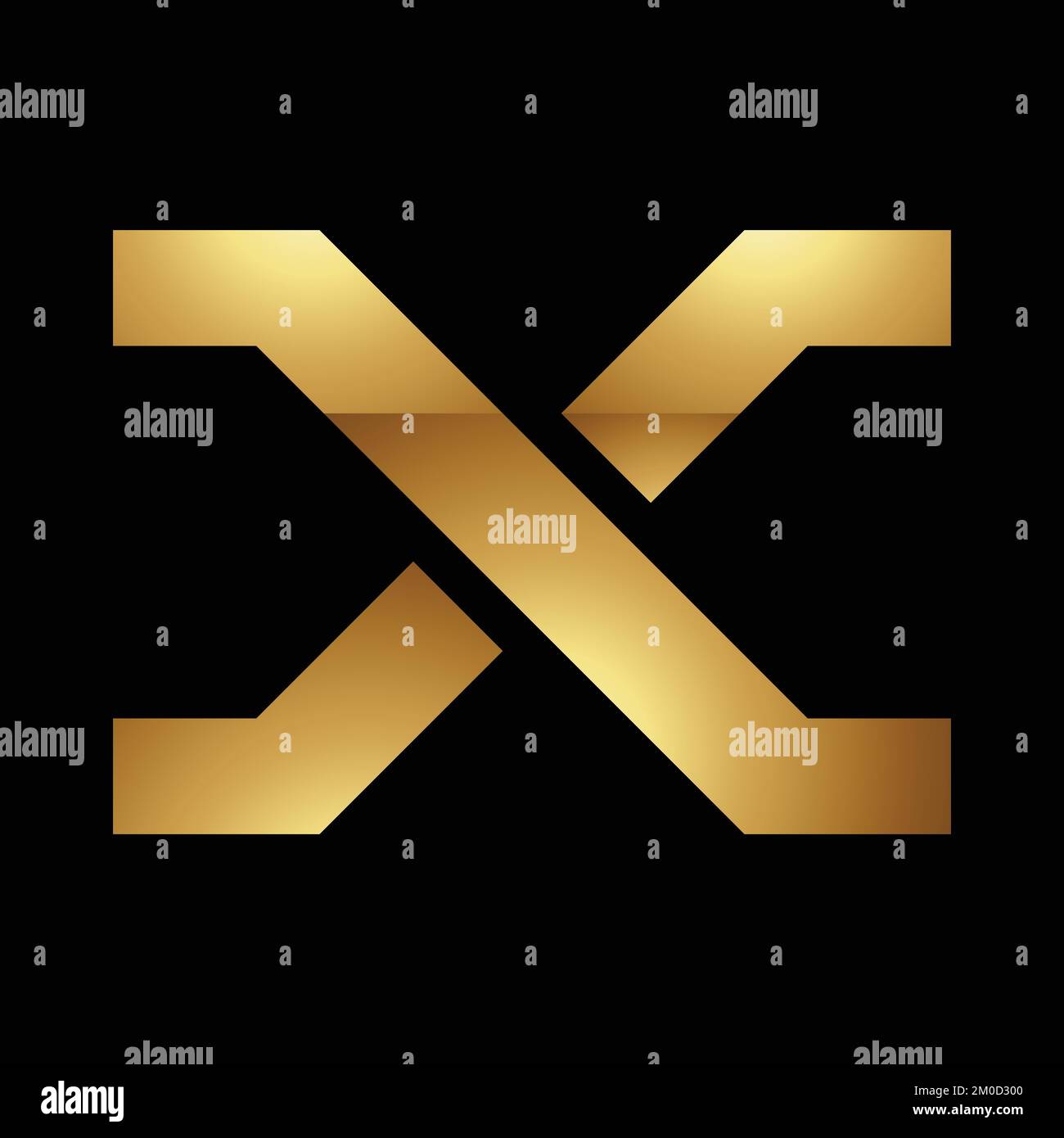 Golden Letter X Symbol On A Black Background Icon 8 Stock Vector golden-letter-x-symbol-on-a-black-background-icon-8-stock-vector