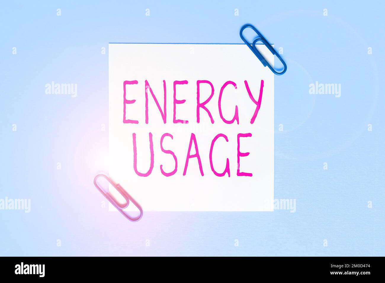 Sign displaying Energy Usage. Business idea Amount of energy consumed ...