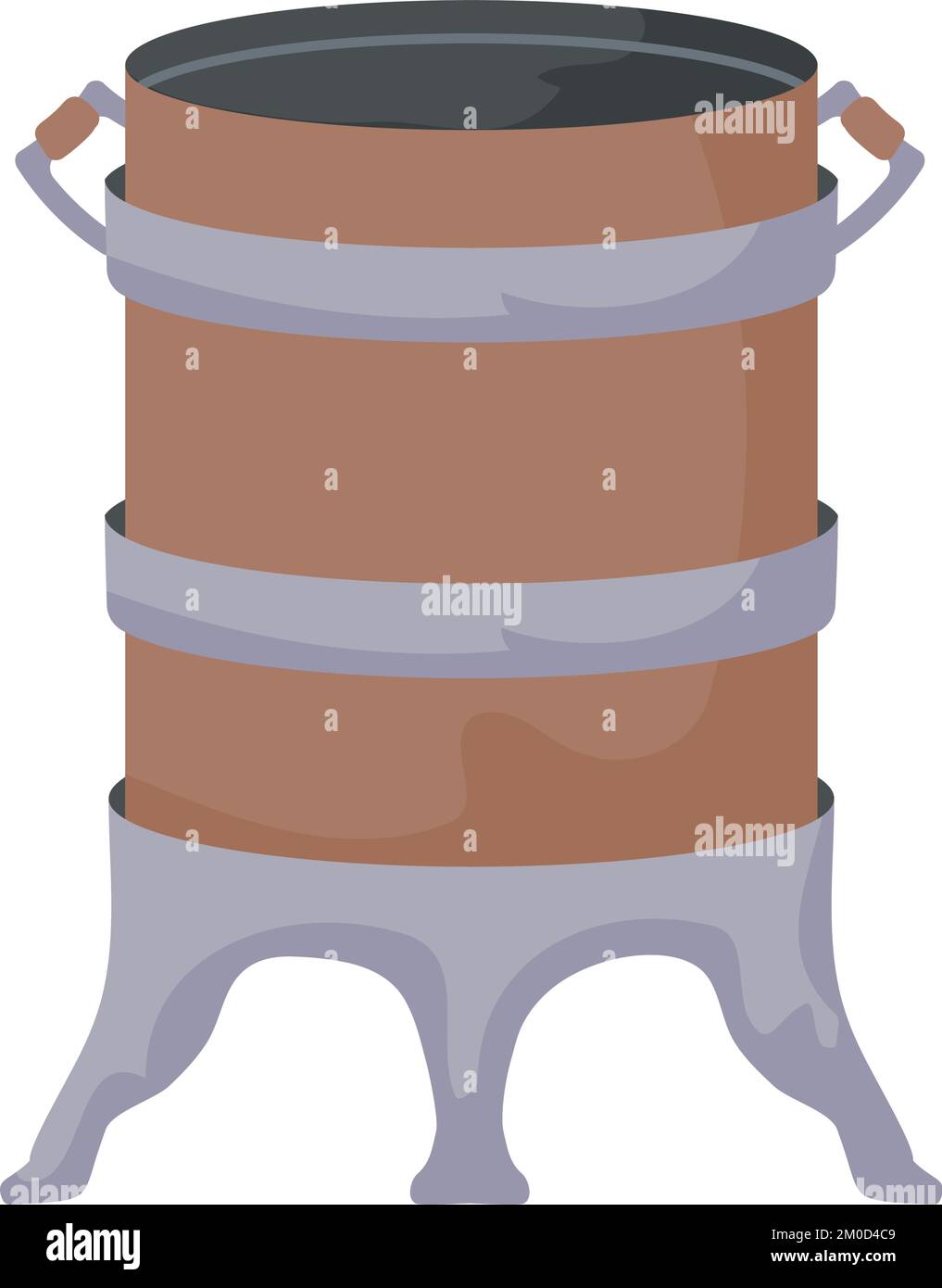 bbq barrel icon Stock Vector Image & Art - Alamy