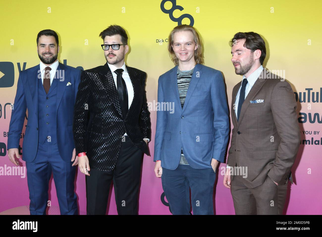 LOS ANGELES - DEC 4: Thomas Frank, Dave Wiskus, Sam Denby, Brian ...