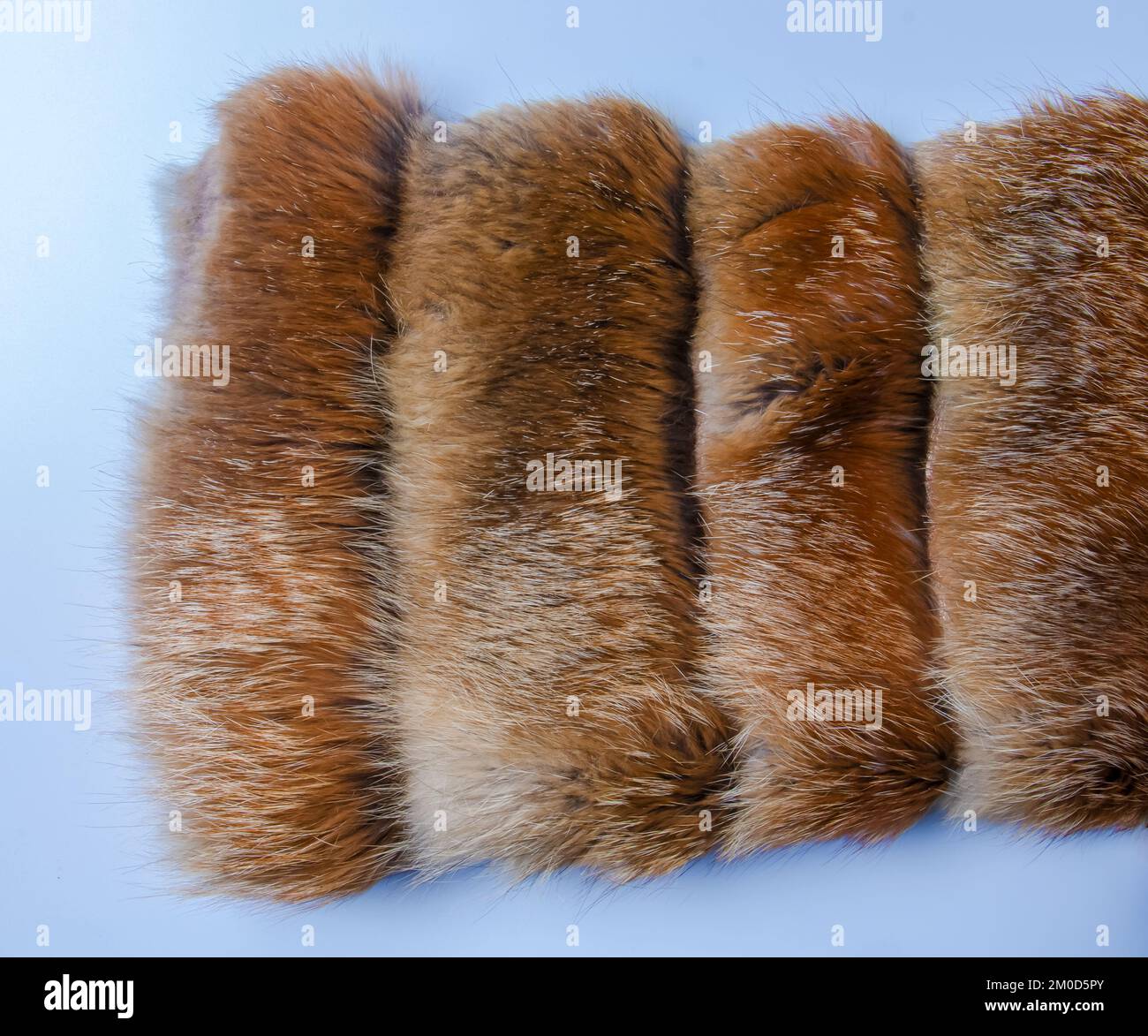 Fox fur close up. Redhead animal fur background, fur pile texture Stock ...