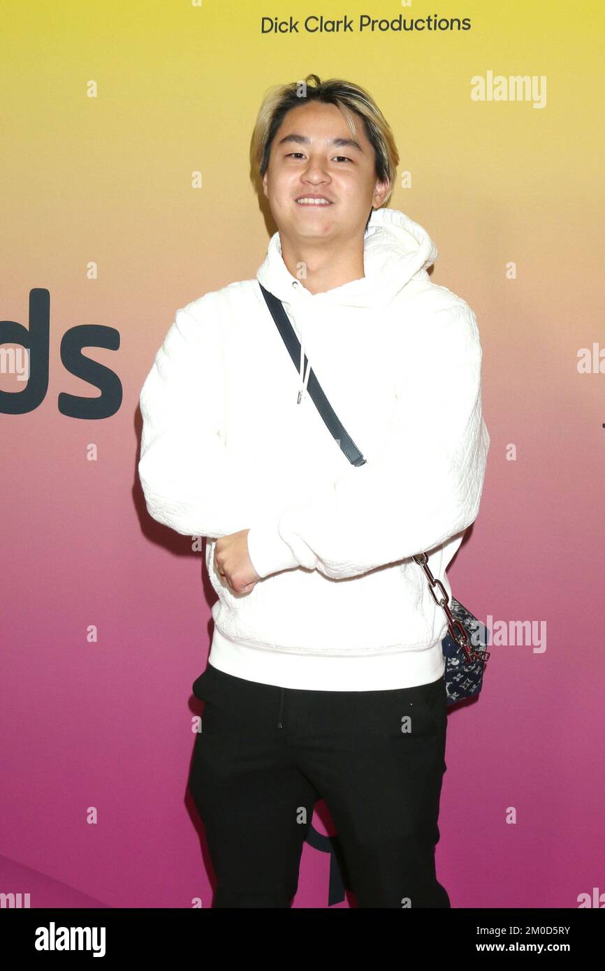 LOS ANGELES - DEC 4: Zhongni Zhu at the 2022 Streamy Awards at Beverly ...