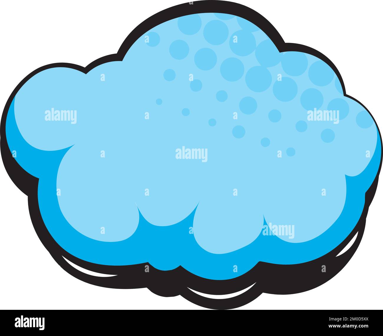 blue speech bubble pop art Stock Vector Image & Art - Alamy