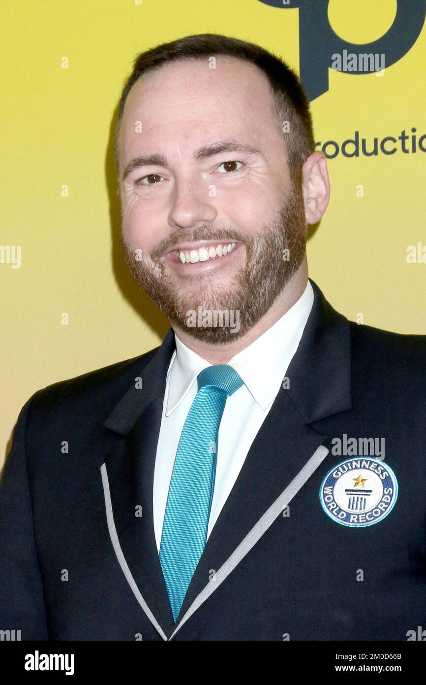 LOS ANGELES - DEC 4: Mike Marcotte, Guiness World Record Adjudicator at ...