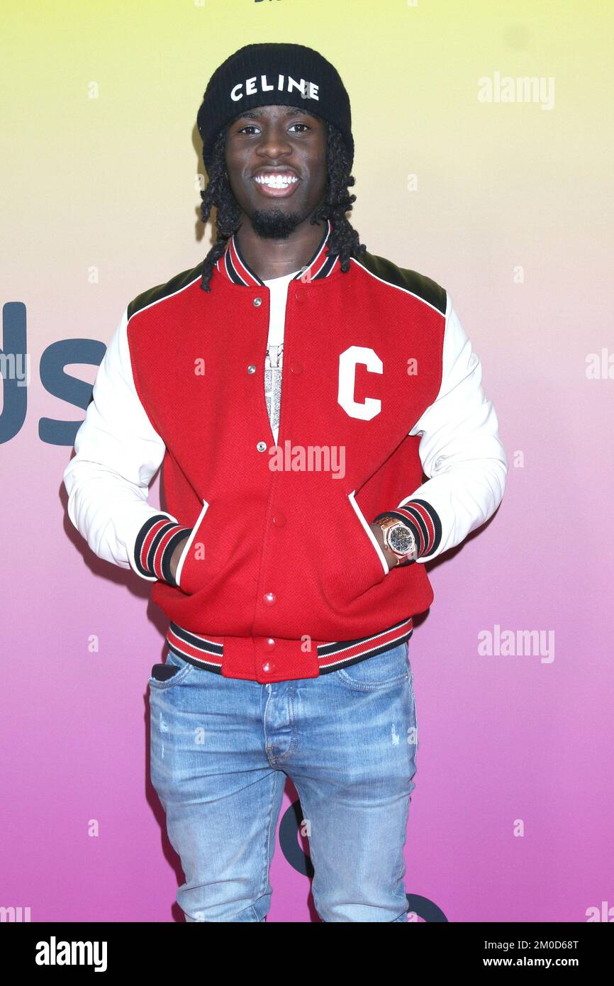 LOS ANGELES - DEC 4: Kai Cenat at the 2022 Streamy Awards at Beverly ...