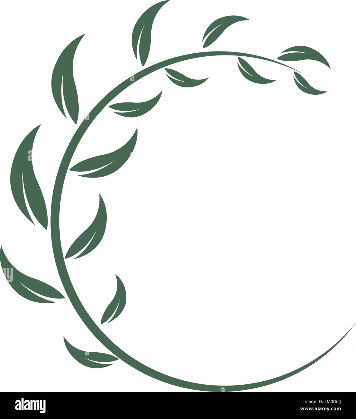 Willow icon logo design illustration Stock Vector Image & Art - Alamy