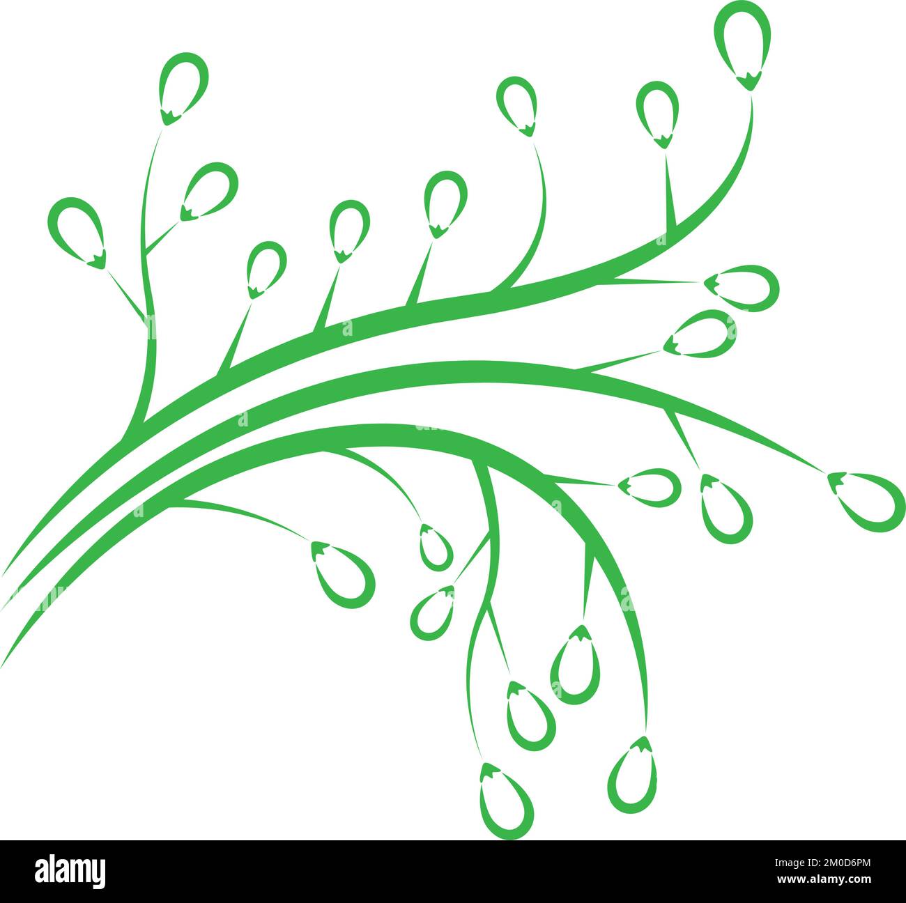 Willow icon logo design illustration Stock Vector Image & Art - Alamy