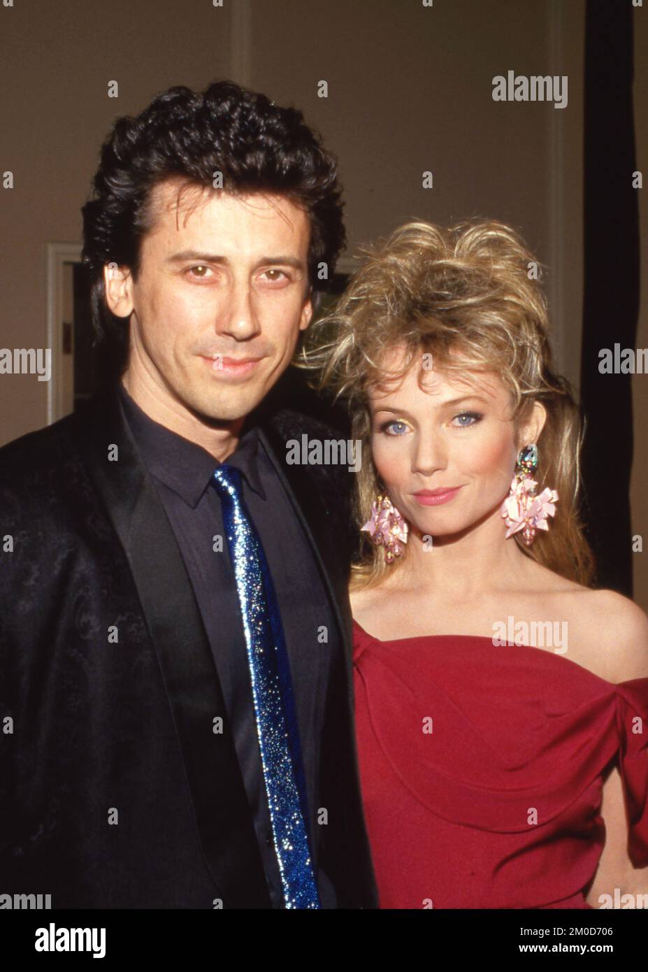 Richard Cox and Rebecca De Mornay at the 44th Golden Globe Awards ...
