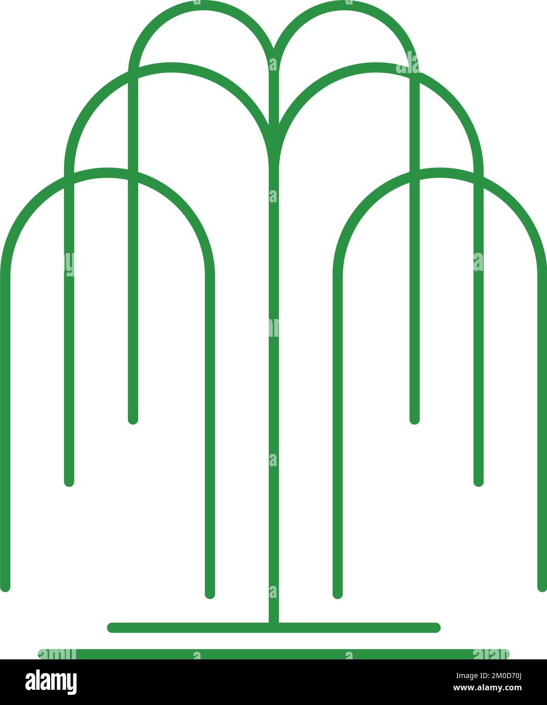 Willow icon logo design illustration Stock Vector Image & Art - Alamy