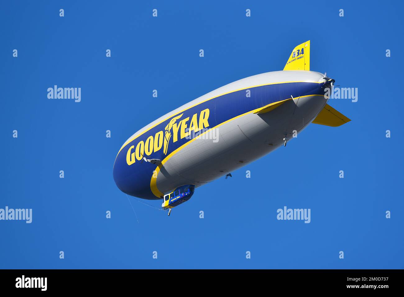 IRVINE, CALIFORNIA - 27 NOV 2022: The Goodyear Airship Wingfoot Three ...