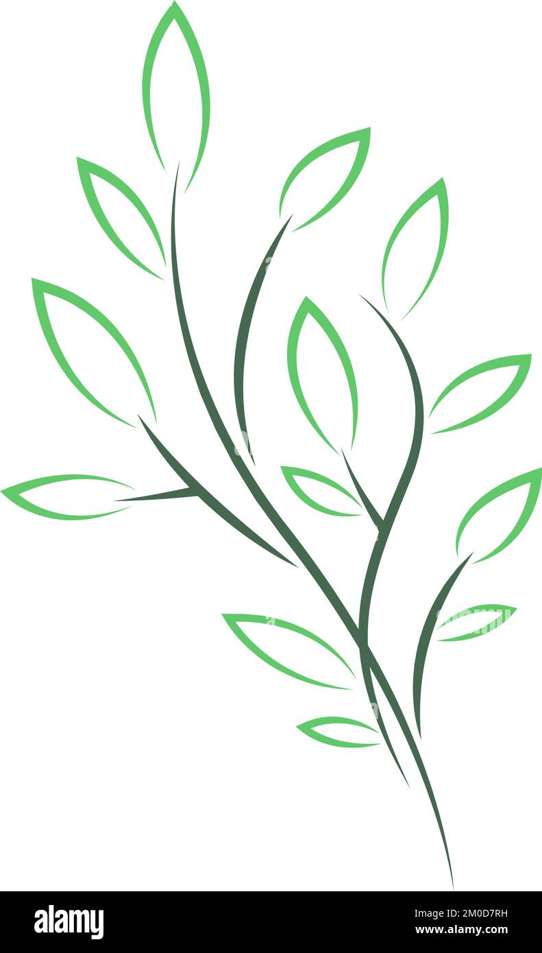 Willow icon logo design illustration Stock Vector Image & Art - Alamy