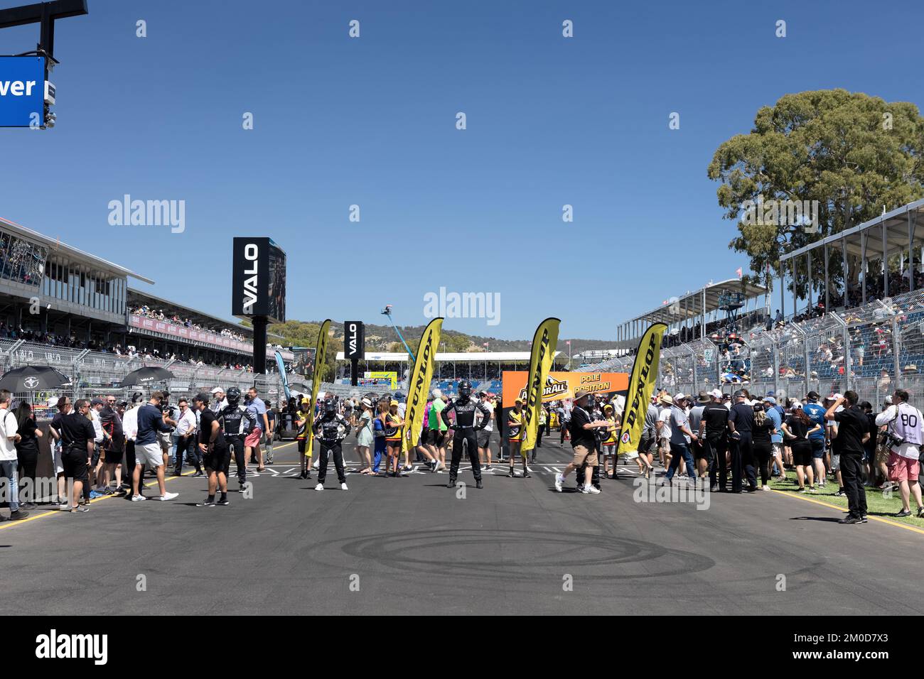 Adelaide Street Circuit, Australia, 3 December, 2022. Start line during ...