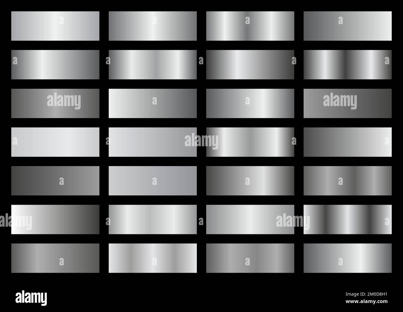 Metallic gradients hi-res stock photography and images - Alamy