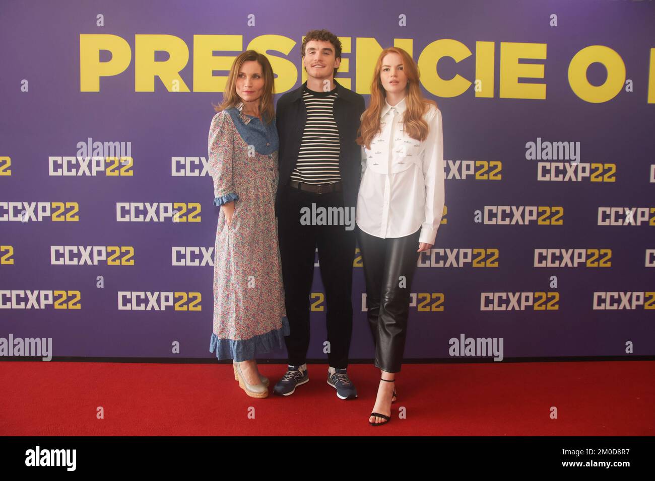 Actors Dónal Finn, Ceara Coveney and Kate Fleetwood, from the Amazon ...