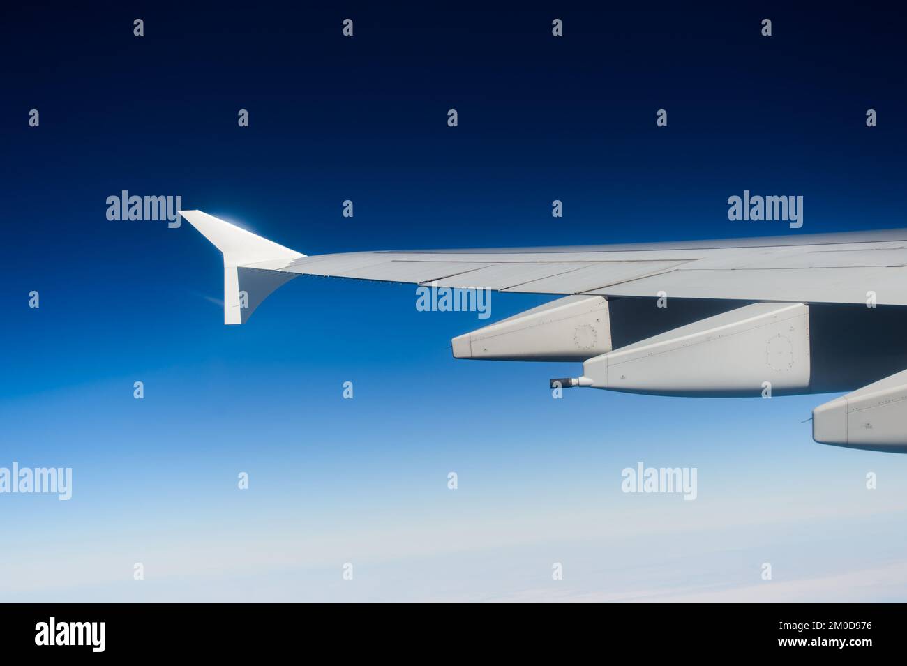 aerial view from jet aircraft Stock Photo - Alamy