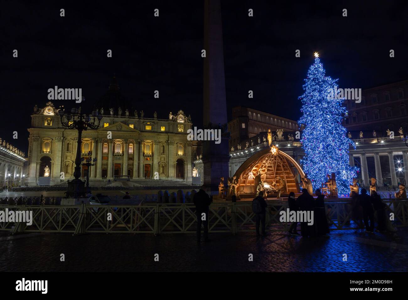 Rome, Italy. 5 Dec 2022. The Christmas tree from the Abruzzo region of ...