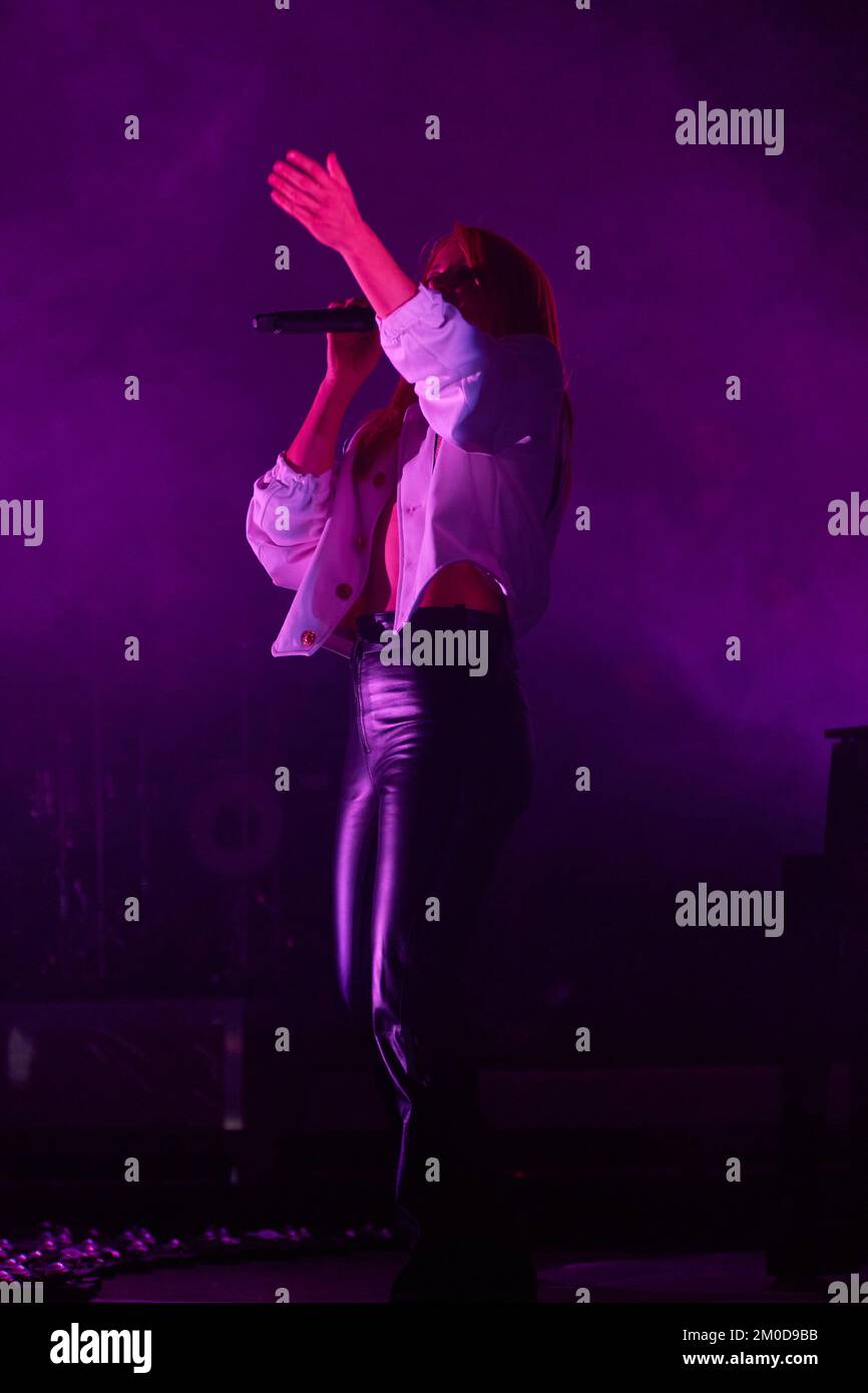 Teatro Bellini, Naples, Italy, December 05, 2022, Noemi during Noemi ...