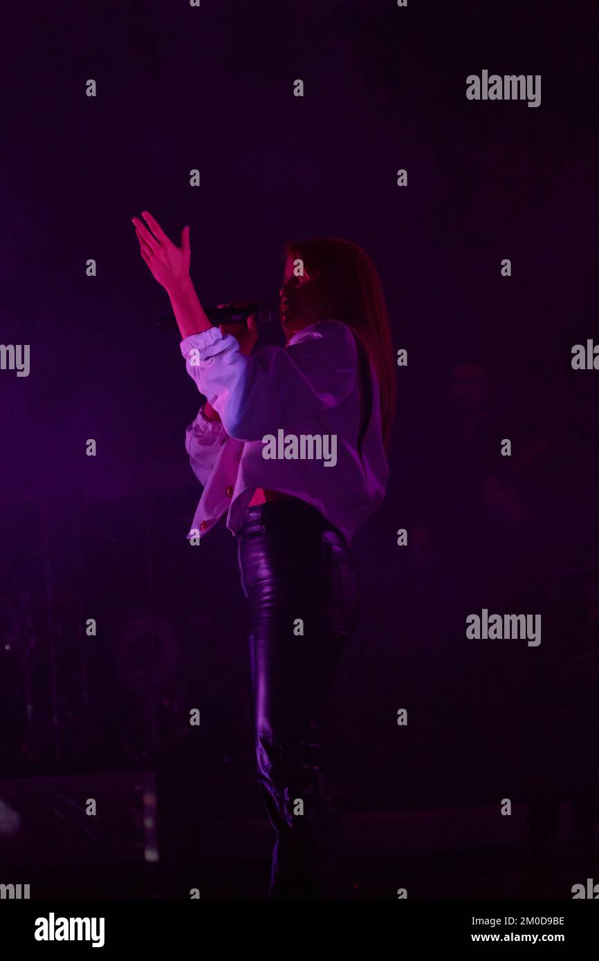 Teatro Bellini, Naples, Italy, December 05, 2022, Noemi during Noemi ...