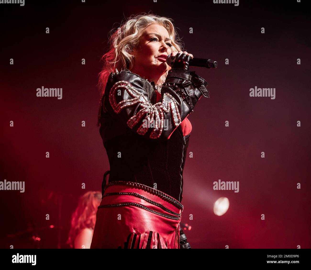 Kim Wilde performing live on stage in Norway on 5 December 2022 Stock ...