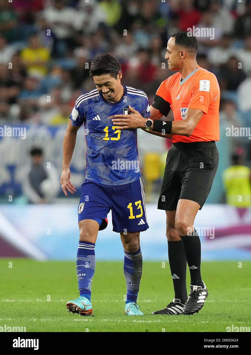 05.12.2022, Al Janoub Stadium, Doha, QAT, World Cup FIFA 2022, Round of 16, Japan vs Croatia, in ...