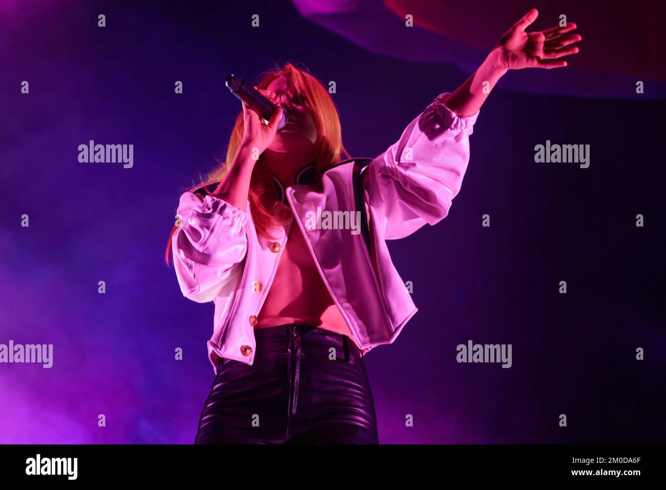 Noemi during the Italian singer Music Concert Noemi Live 2022 on ...