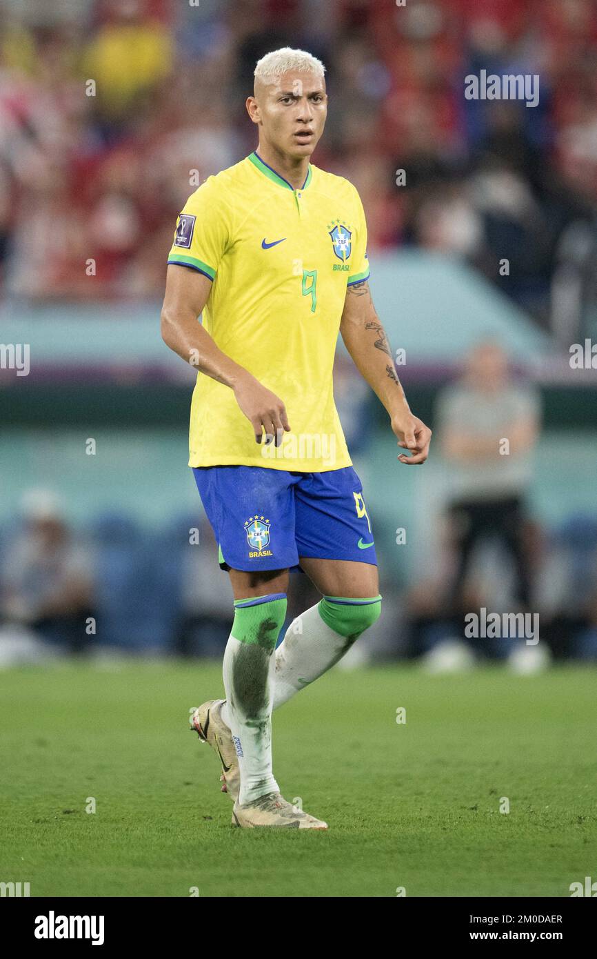 Doha, Qatar. December 05, 2022, Richarlison of Brazil in action during ...