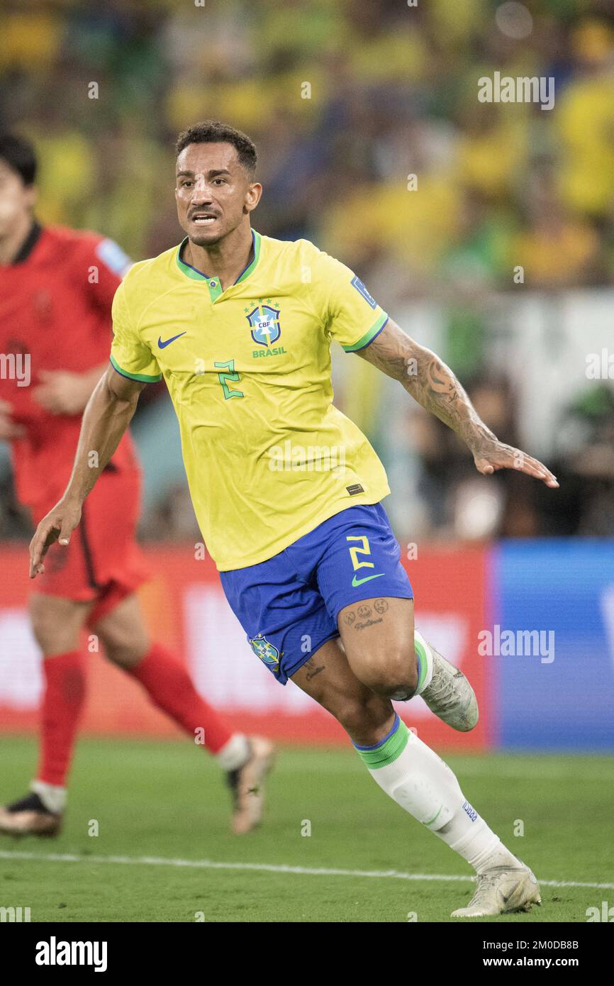 Doha, Qatar. December 05, 2022, Danilo Jr of Brazil in action during ...