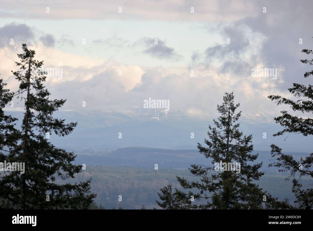Winter Wind Power Stock Photo - Alamy