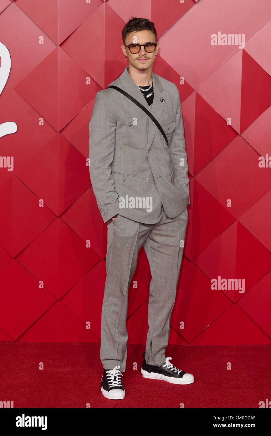 London, UK . 5 December, 2022 . Romeo Beckham pictured at the Fashion ...