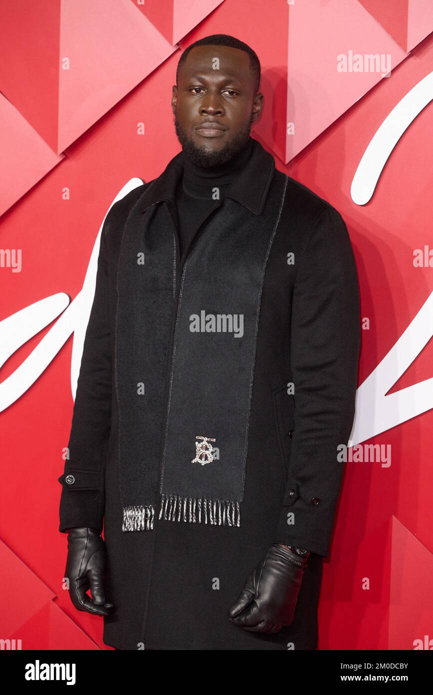 London, UK . 5 December, 2022 . Stormzy pictured at the Fashion Awards ...