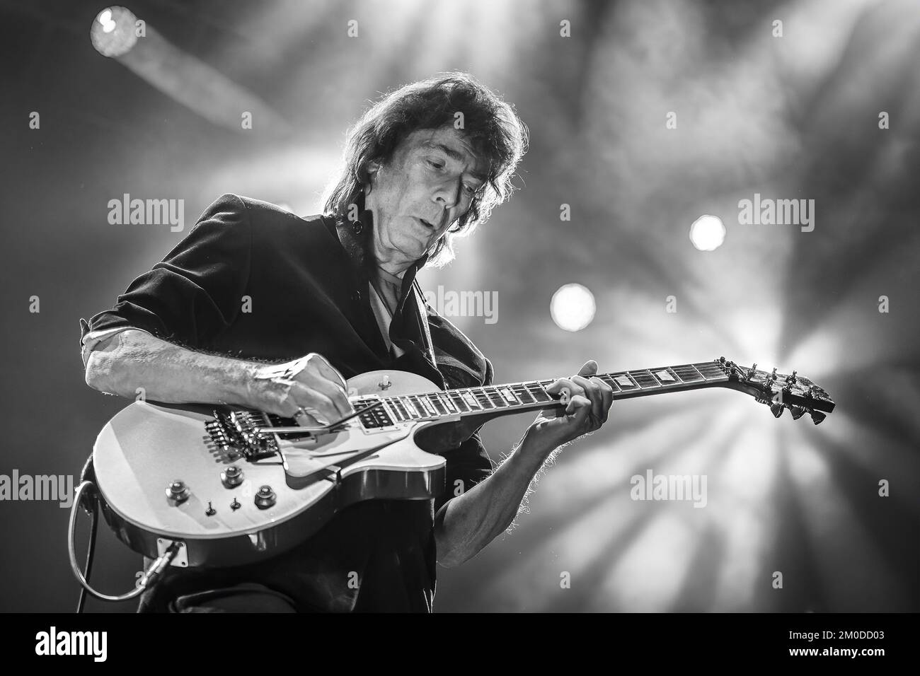 LONDON, ENGLAND: Former Genesis guitarist Steve Hackett performs at the ...