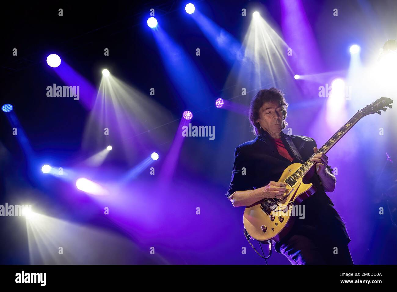 LONDON, ENGLAND: Former Genesis guitarist Steve Hackett performs at the ...