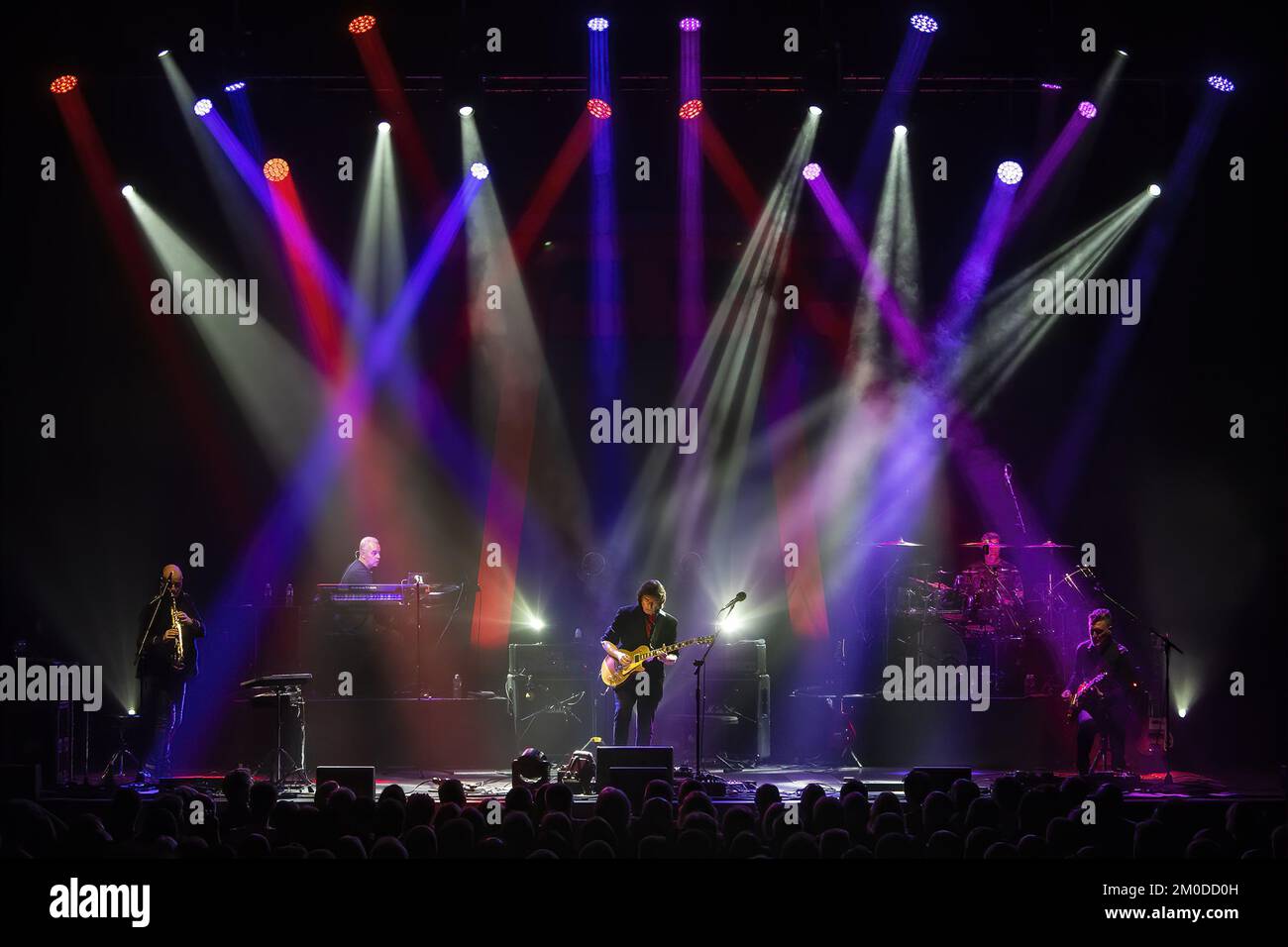 LONDON, ENGLAND: Former Genesis guitarist Steve Hackett performs at the ...