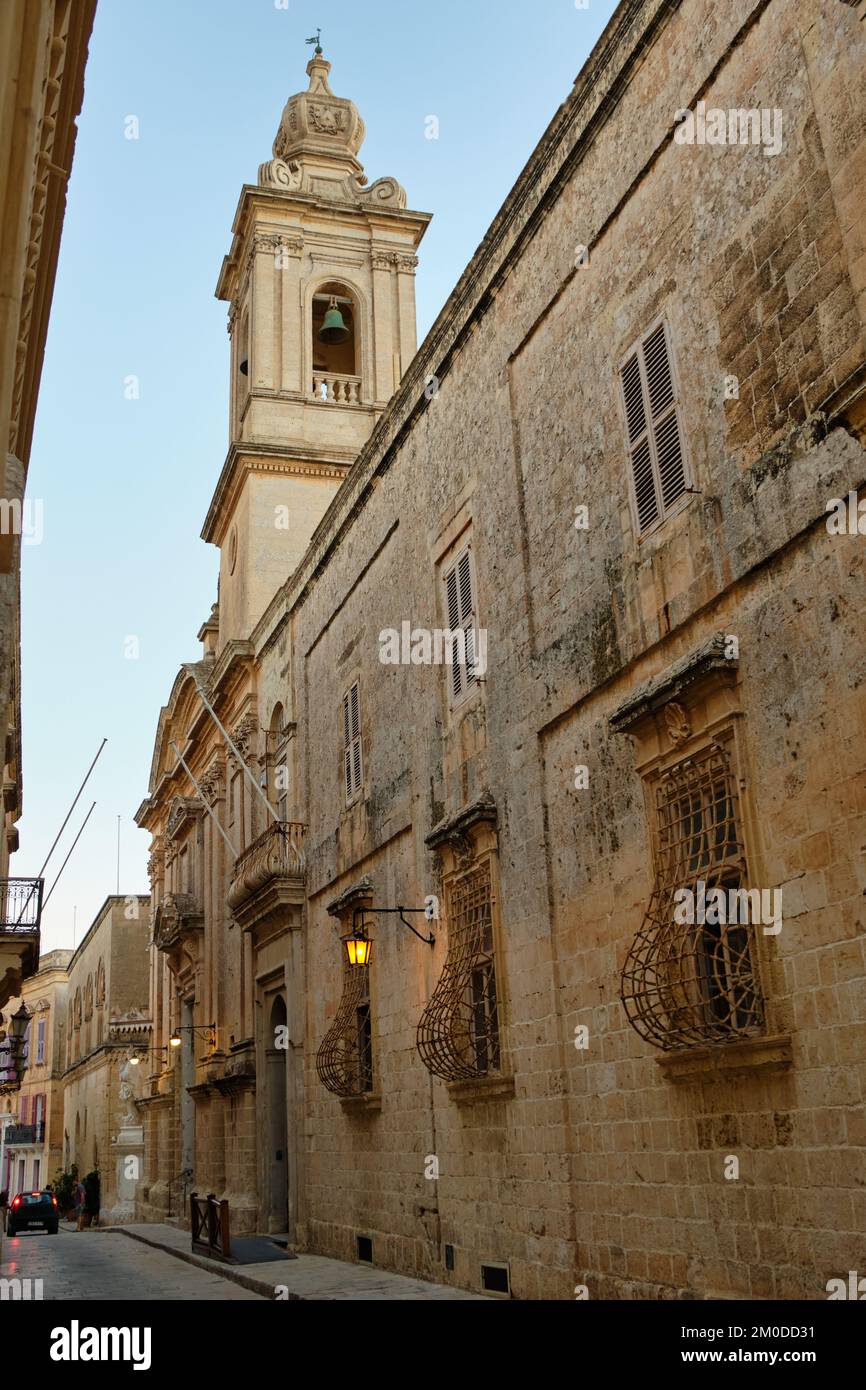 Bell tower of the Annunciation also known as The Carmelite Church at ...