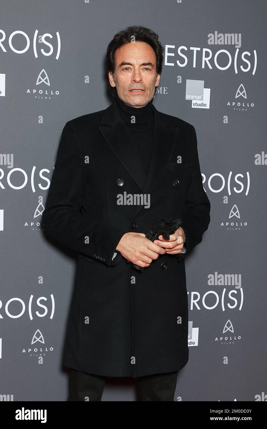 Anthony Delon attends the 'Maestro s' Paris film Premiere at cinema UGC ...