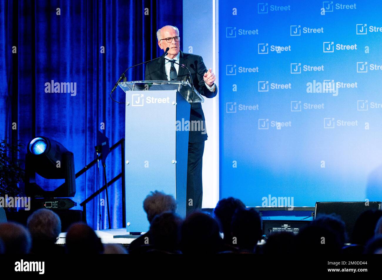 U.S. Representative (and Senator elect) Peter Welch (D-VT) speaking at ...