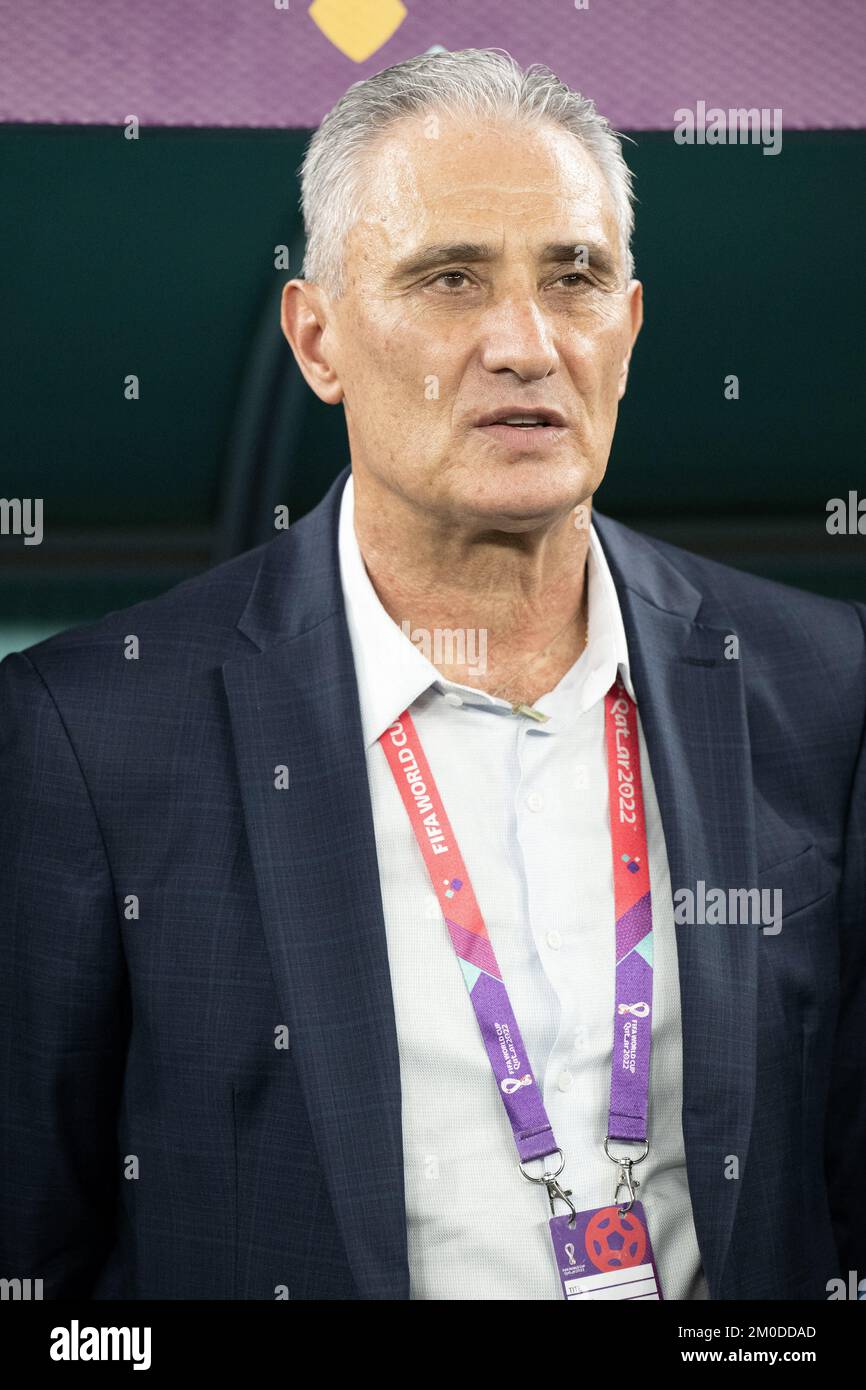 Doha, Qatar. December 05, 2022, Adenor Leonardo Bacchi, Head Coach of ...