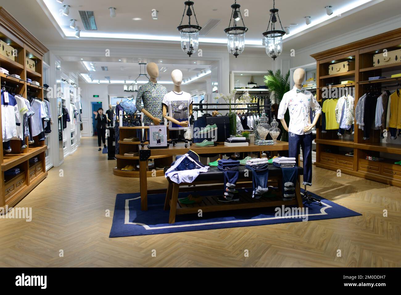 SHENZHEN, CHINA-APRIL 13: shopping store in ShenZhen on April 13, 2014 ...