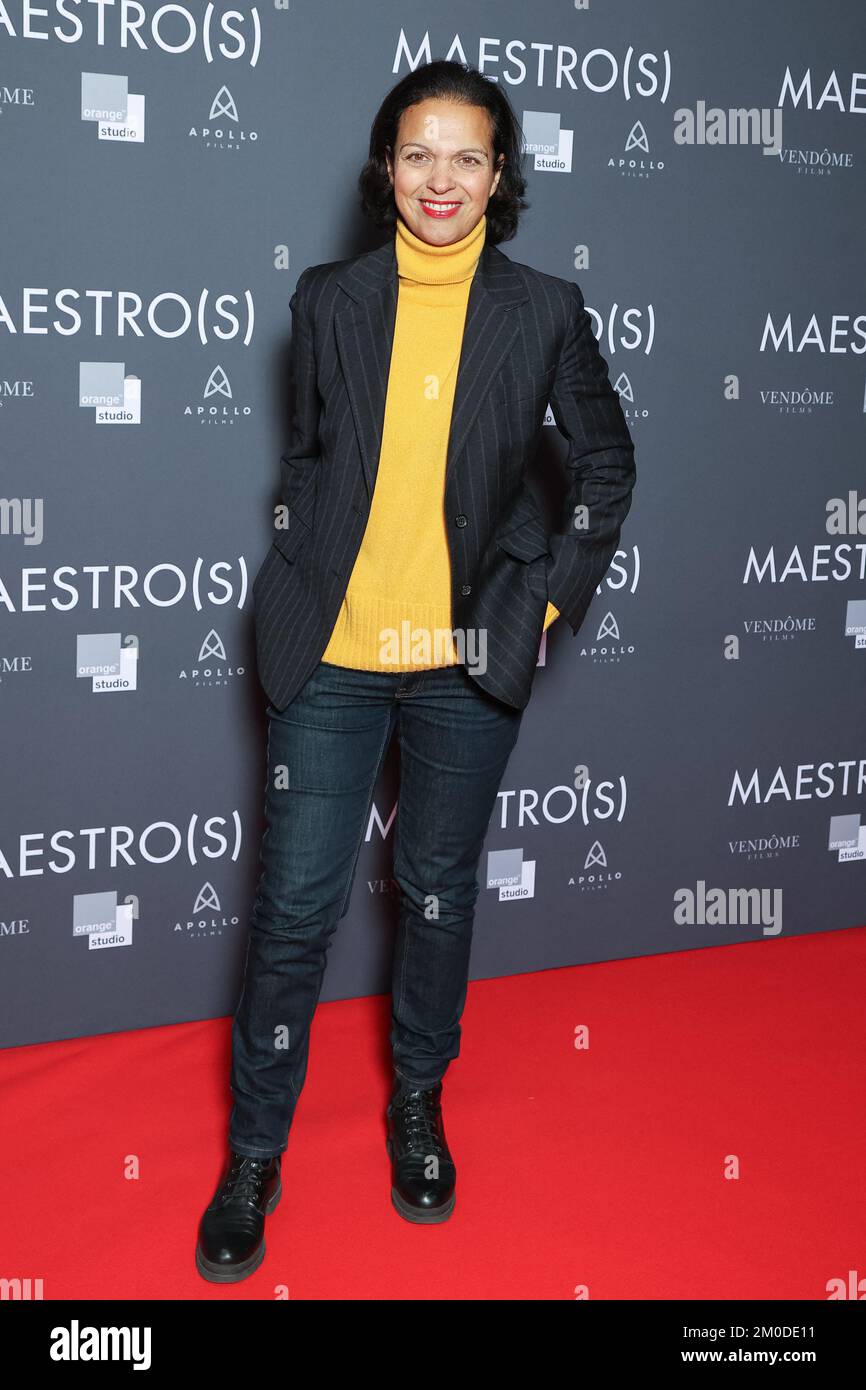 Isabelle Giordano attends the 'Maestro s' Paris film Premiere at cinema ...
