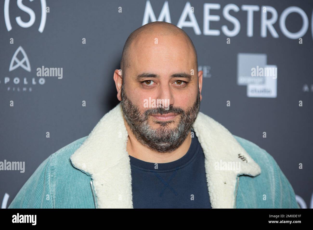 Jerome Commandeur attends the 'Maestro s' Paris film Premiere at cinema ...